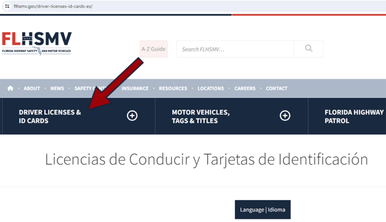 Oficinas DMV en Florida FL | Direccion y citas 2025